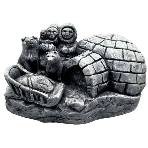 ACE Alaska | Art | Vintage Glacial Ice Age Sculpture Alaskan Eskimo ...